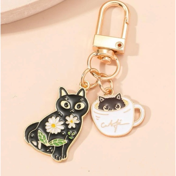 Accessories | Cat Bag Charm Or Key Chain | Poshmark